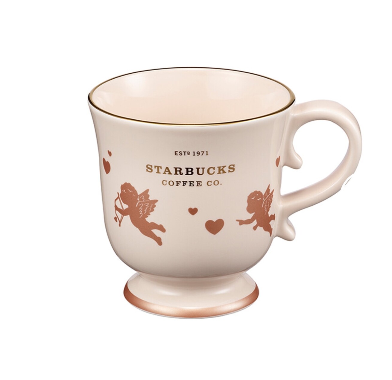 Starbucks korea 2021 Cupid angel mug 355ml | eBay
