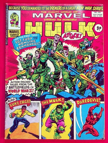 The mighty world of Marvel N° 220 : Hulk - December 15, 1976 ...