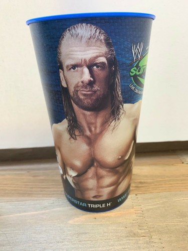 NEW 2009 WWE Summer Slam Super Big Gulp Cups-Triple H | eBay