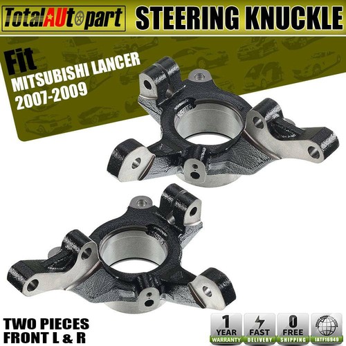 2x Steering Knuckle Steel with ABS Front Sides for Mitsubishi Lancer ...