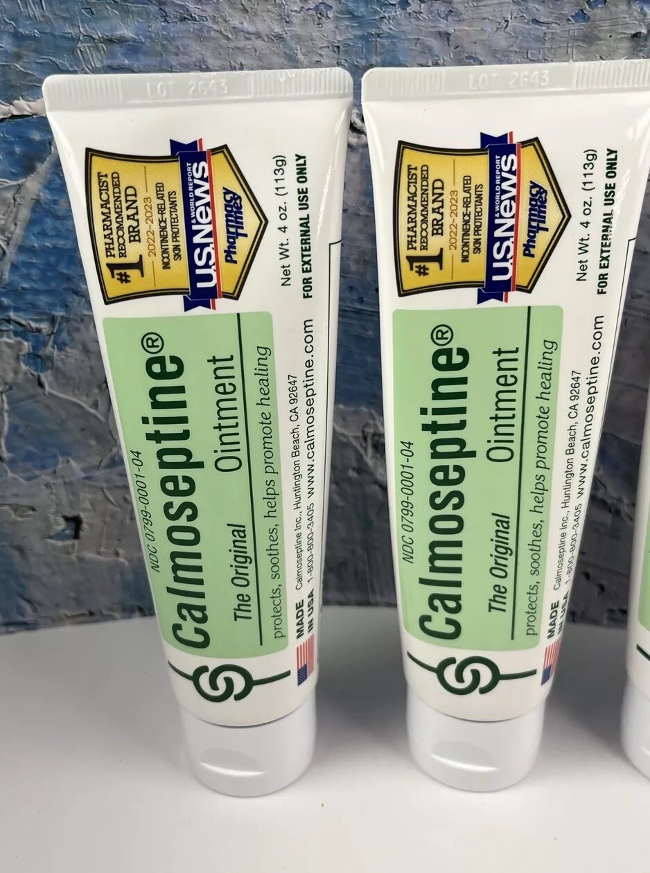 Calmoseptine Ointment Tube - 4 oz ( 2 Pack) | eBay