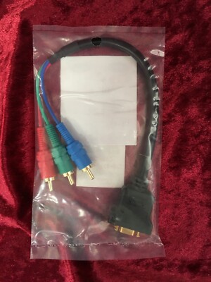 D terminal (female) - component (male) conversion video cable 0.3m | eBay