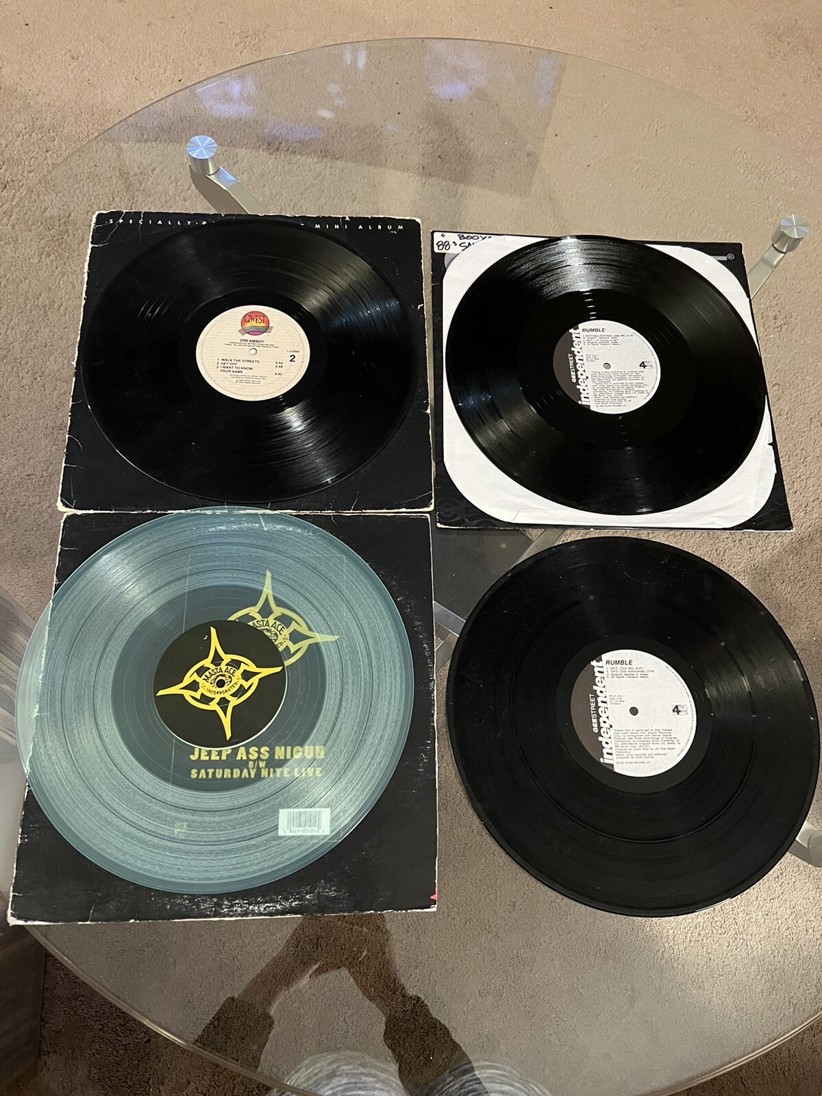 Lot of 11 Vinyl Vintage Records - Hip Hop - Chanelle, Def Of Sound ...