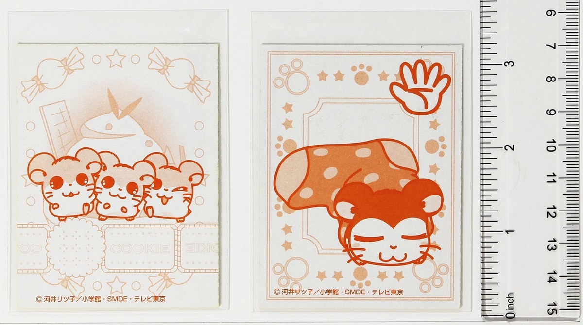 Hamtaro Maxwell En Sandy Japanese Plastic Anime Hamtaro Hamster