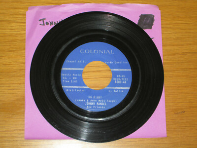 INSTRUMENTAL 45 RPM - JOHNNY RANDEL - COLONIAL 606 "DO RIGHT/STILL IN ...