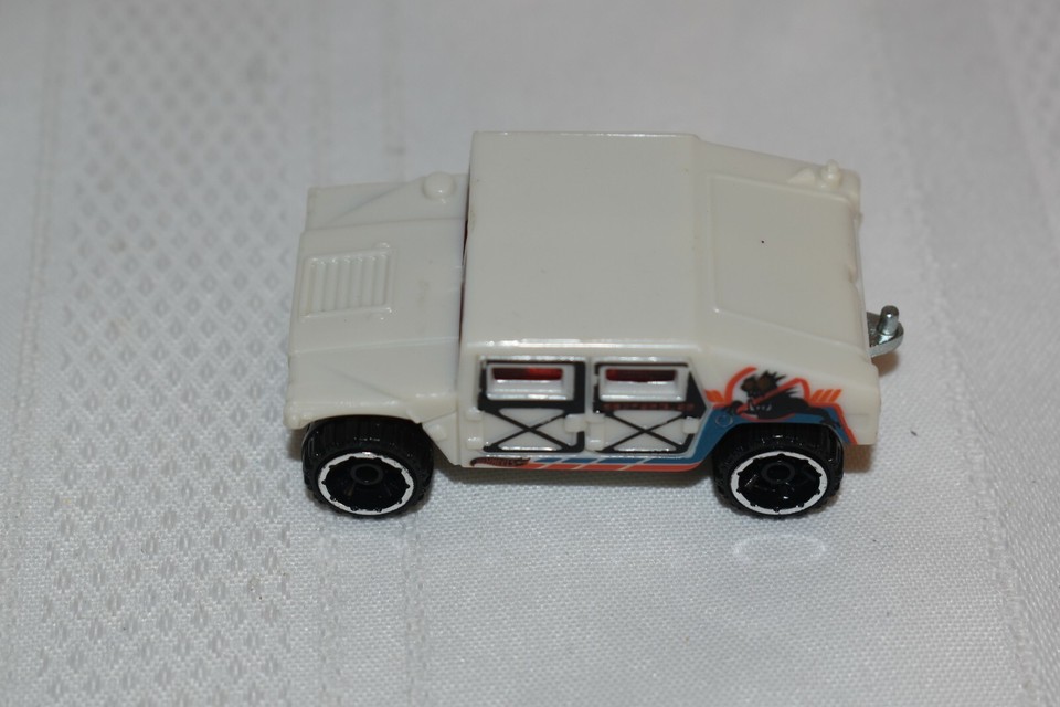 Hot Wheels White Plastic General Corp SUV, Made in Thailand | eBay