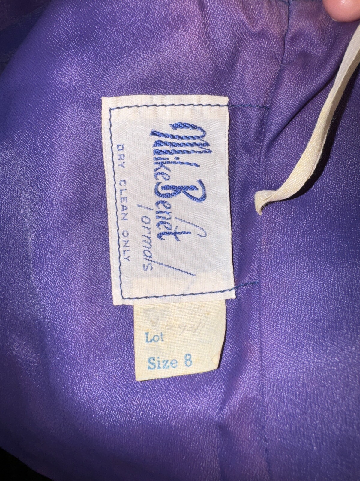 1960/70s Vintage Royal Blue Mike Benet Formals Long E… - Gem