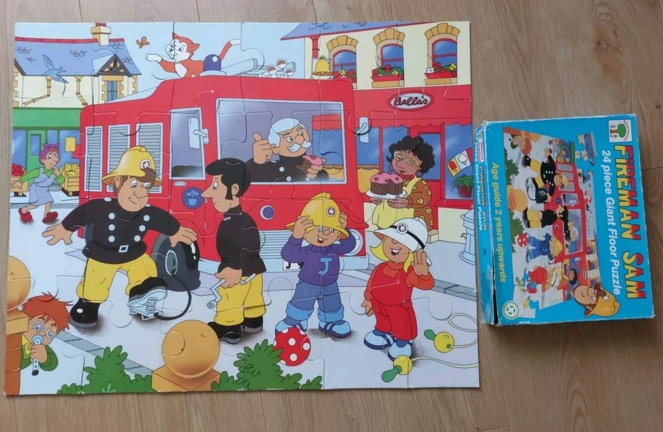 Fireman Sam 24 Piece Jigsaw Puzzle 1988 (Age 2+) | eBay UK