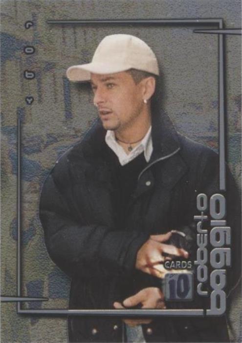 1999 Panini Roberto Baggio Cards - Baggio Dalla A Alla Z Roberto Baggio ...