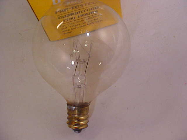 25 ABCO LAMPA Outside White Light Bulb Candelabra Small Base 10 Watt ...