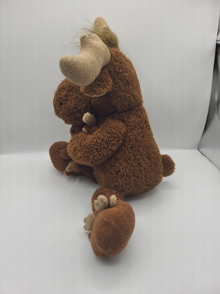 Harry & David Animal Adventures Moose & Baby Moosey Stuffed Plush Toy ...