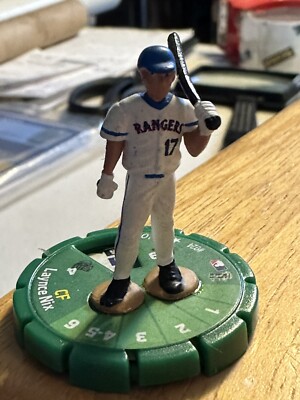 LANCE NIX 2005 TOPPS MLB SPORTSCLIX GAME PIECE TEXAS RANGERS GREEN BASE ...