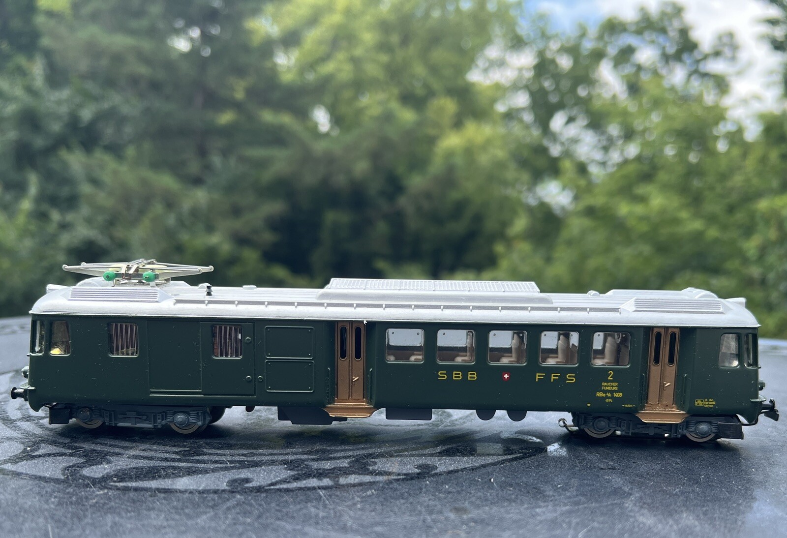 Vtg HAG #450 SBB-CFF Self-Propelled Electric 3 Rail Swiss Coach ...