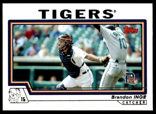 2004 Topps #199 Brandon Inge Detroit Tigers Baseball | eBay