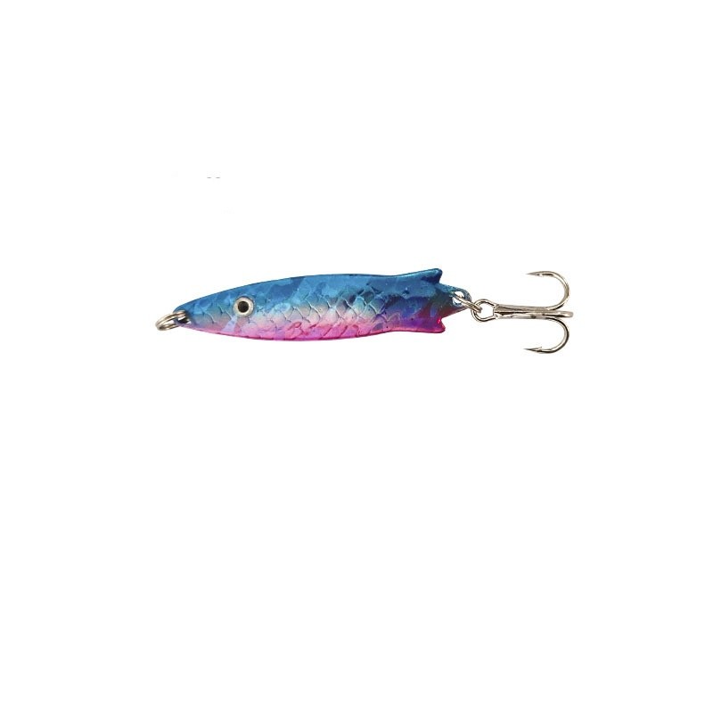 4pcs Toby Spoons Fishing Lures Set Spinners Laser Coating Pike Bass ...
