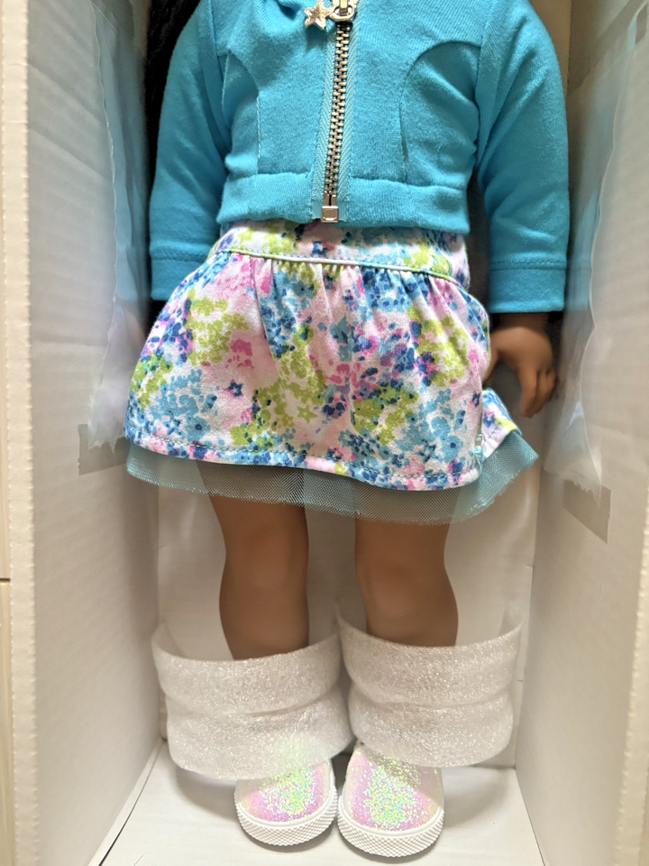 American Girl Truly Me #47 Dark Skin, Dark Brown Hair, Brown Eyes ...
