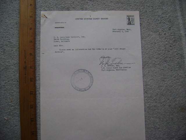 1946 letterhead- United States Coast Guard | eBay