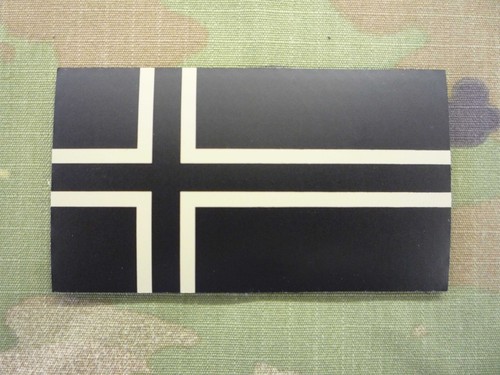 NORWAY TAN ON IR MB solasX PATCH PRINT 2ND 3.5"X2" W/VELCRO® BRAND ...