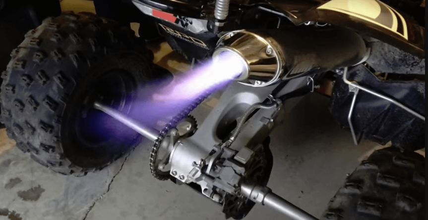 SSR Mini NOS Kit Pit Dirt Bike Nitro Nitrous Oxide Performance Intake w ...