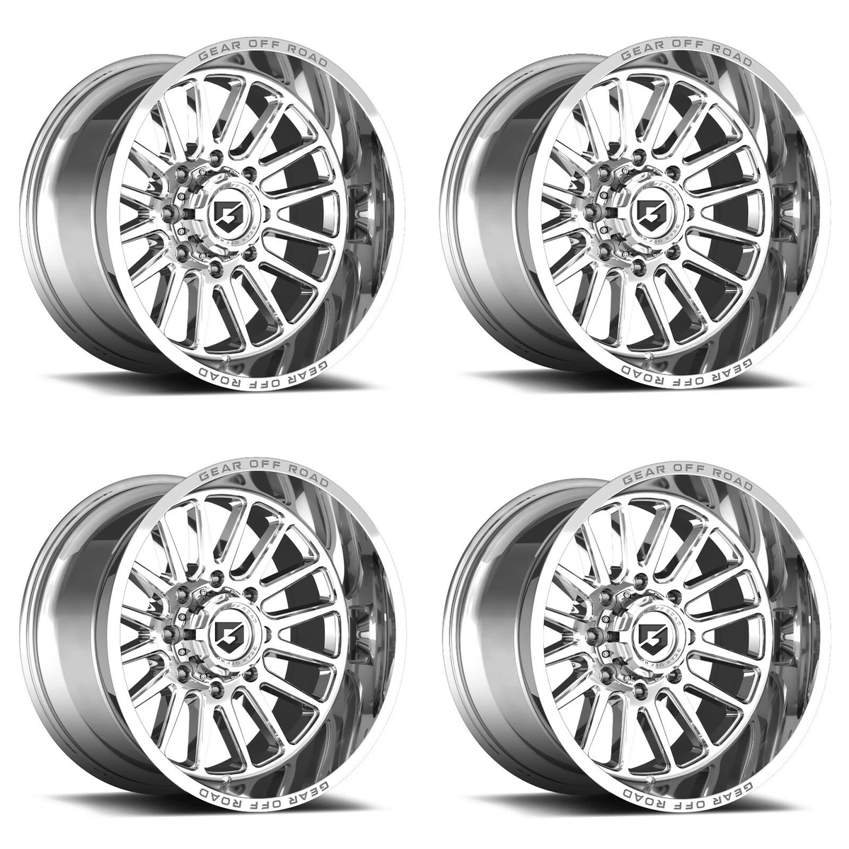 Chrome Off Road Truck Rims