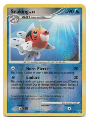 Seaking #43 Supreme Victors Pokemon tcg REVERSE HOLO | eBay