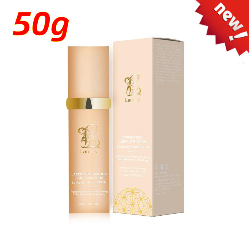 4 in 1 Biomimic Foundation Medium Spectrum by Lanisty SPF 50 50g HOT ...