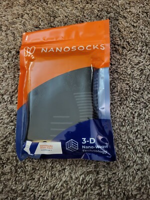 Nanosocks Compression 3D Nano-Weave Technology Nanomx-BK-2 Black Size 2 | eBay