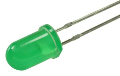 LED, Vert, 5mm, 1.9V - MCL053LGD | eBay