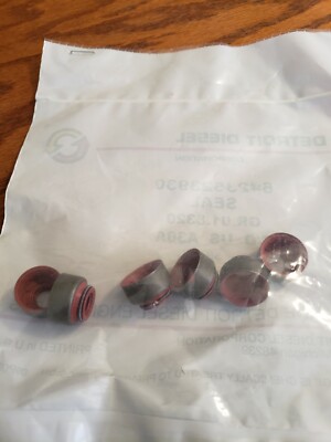 Lot of 6 Exhaust Valve Seals for Detroit Diesel S60 / 23523930/PAI ...