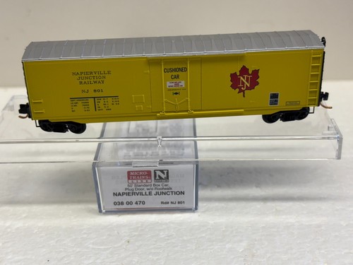 N Scale Micro Trains MTL 038 00 470 Napierville Junction NJ 801 Boxcar ...