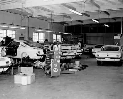 1965 Mustang SHELBY GT 350 Factory Assembly Classic Car Picture Photo ...