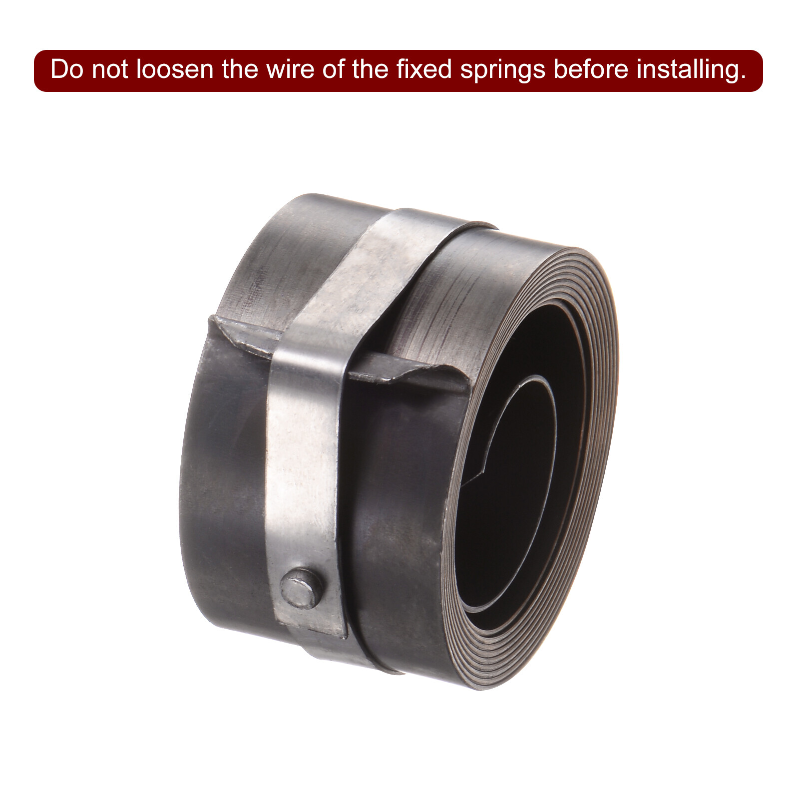 Drill Press Return Spring 46.5 x 30 x 0.7mm Quill Spring Feed Return ...