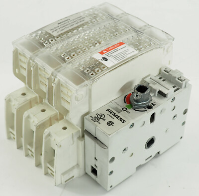 Siemens CFS362JN Rotary Disconnect Fusible Switch 60A 600V | eBay