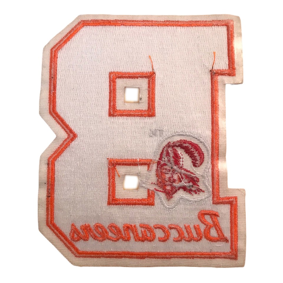 TAMPA BAY BUCCANEERS NFL FOOTBALL VINTAGE 5" LETTER B LOGO TEAM PATCH ...