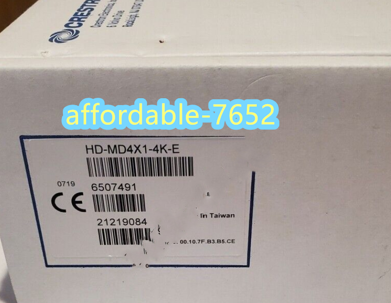 HD-MD4X1-4K-E Crestron Switcher Brand New by DHL or Fedex Fast Shipping ...
