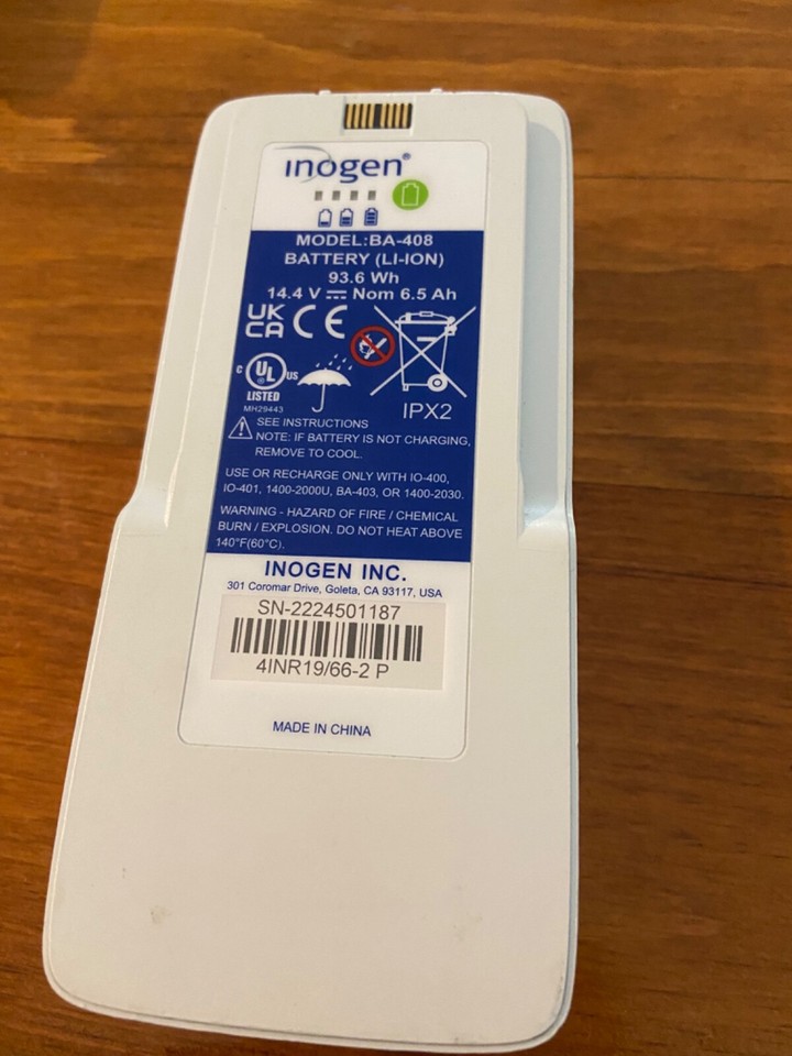 Inogen BA-408 Double Extended Battery Only , inogen G4 | eBay