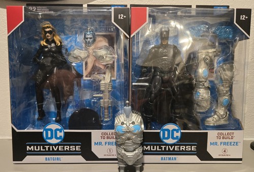 McFarlane - Batman & Robin - Batgirl, Batman & Mr.Freeze Torso BAF ...