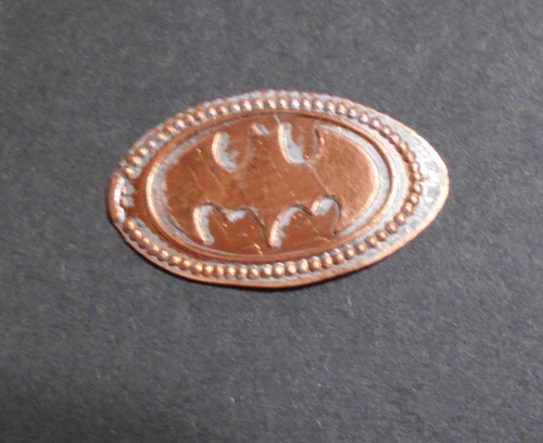 BATMAN elongated penny USA cent DC Comics souvenir coin | eBay