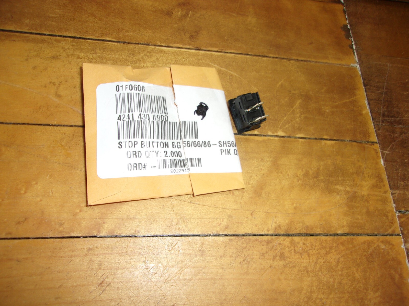 Stihl OEM Stop Switch Button BG86 4241-430-8900 BG SH 56 66 86 #GM-J1D2 ...