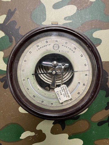Original WW2 Soviet Navy Submarine Barometer | eBay