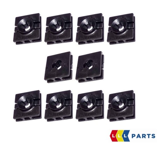 NEW GENUINE SMART FORTWO 451 SIDE SILL SQUARE RETAINING CLIPS 10 PCS ...