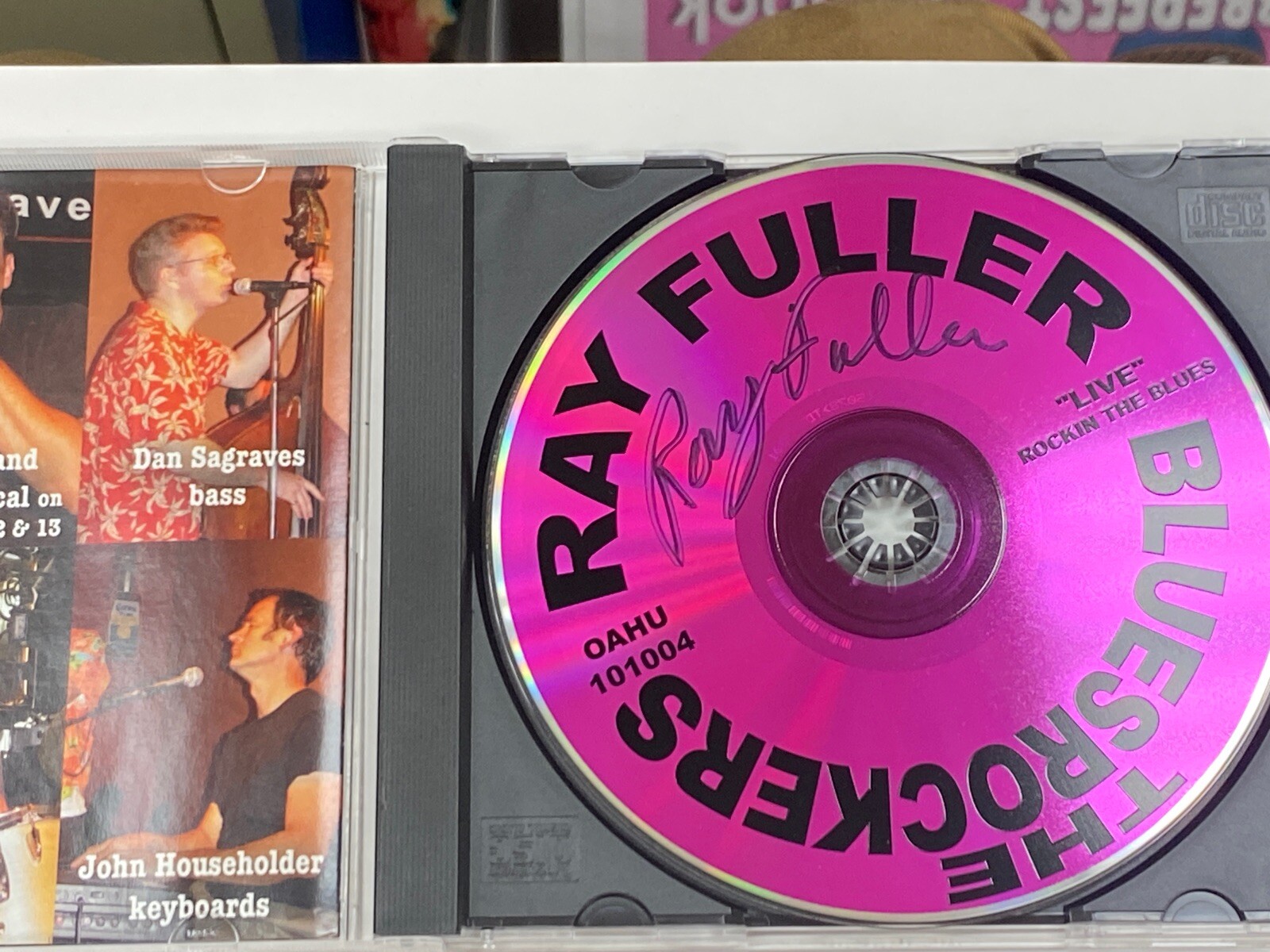 Ray Fuller & The Bluesrockers - Live Rockin The Blues CD SIGNED AUTO | eBay