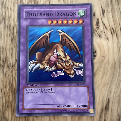 Yu-Gi-Oh! Thousand Dragon 1st Edition SDJ-023 | eBay