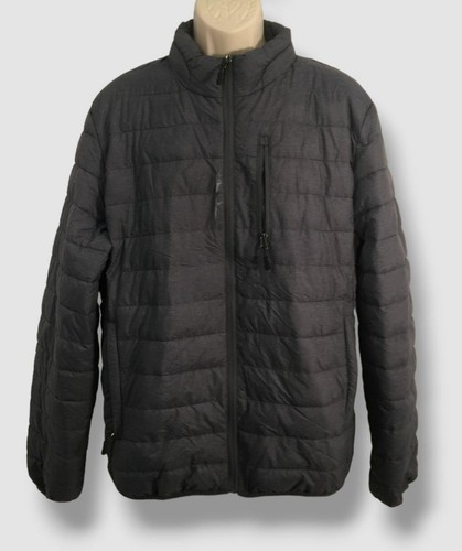 $125 Club Room Men's Gray Down Packable Quilted Puffer Jacket Size ...