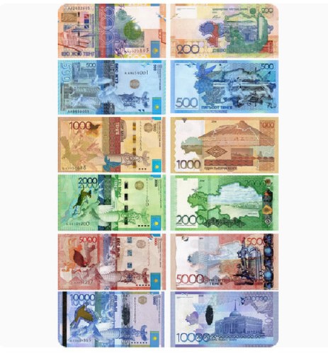 6Pcs Set Kazakhstan 200 500 1000 2000 5000 10000 Tenge NEW UNC ...
