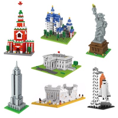 World Famous Architecture Series Nano Micro Building Blocks Educational ...