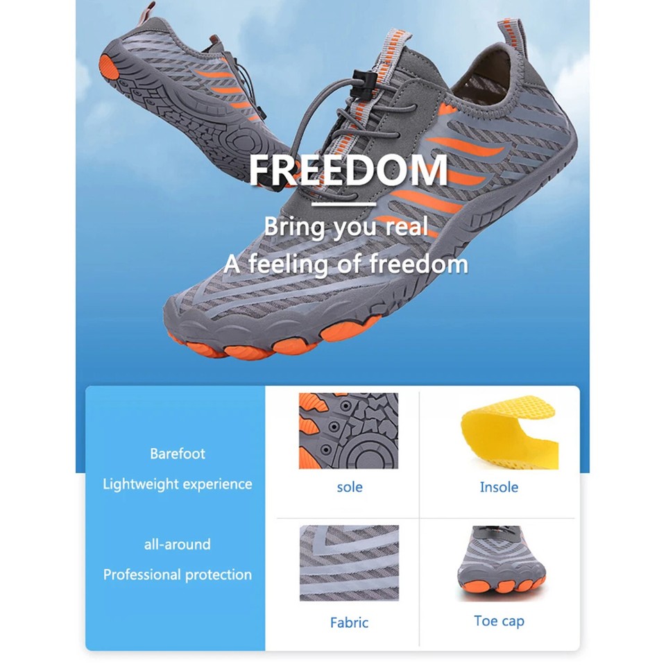 Mens Womens Anti Slip Breathable Outdoor Pool Beach Sneakers Casual ...