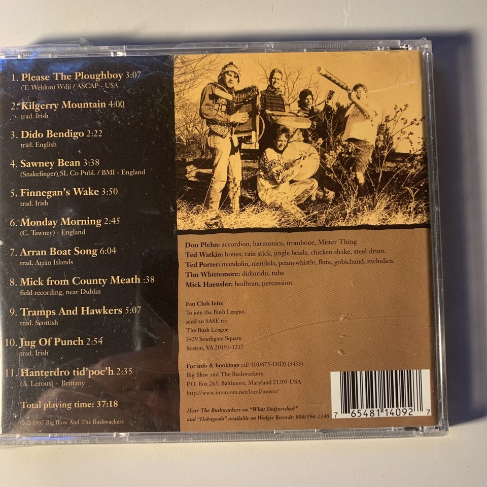 Off Kilter (A Celtic Outerlude) by Big Blow and the Bushwackers (CD ...