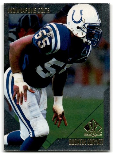 1997 SP Authentic Quentin Coryatt Indianapolis Colts #97 | eBay