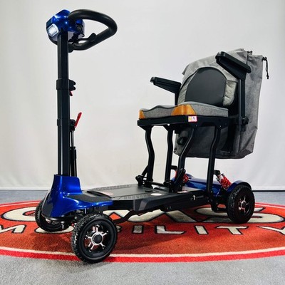 MUICKSANDY F3 PORTABLE BOOT FOLDING MOBILITY SCOOTER BUGGY - 17KGS ...
